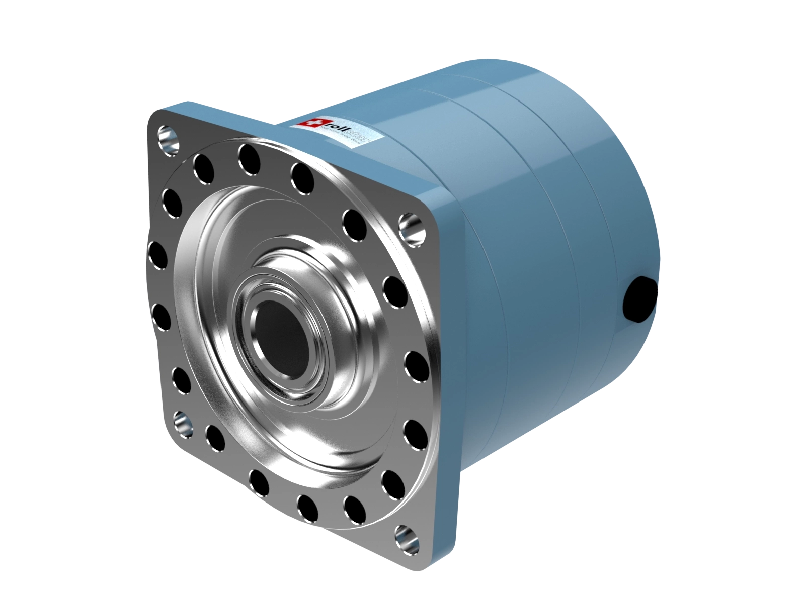 Hydraulic rotary piston engine